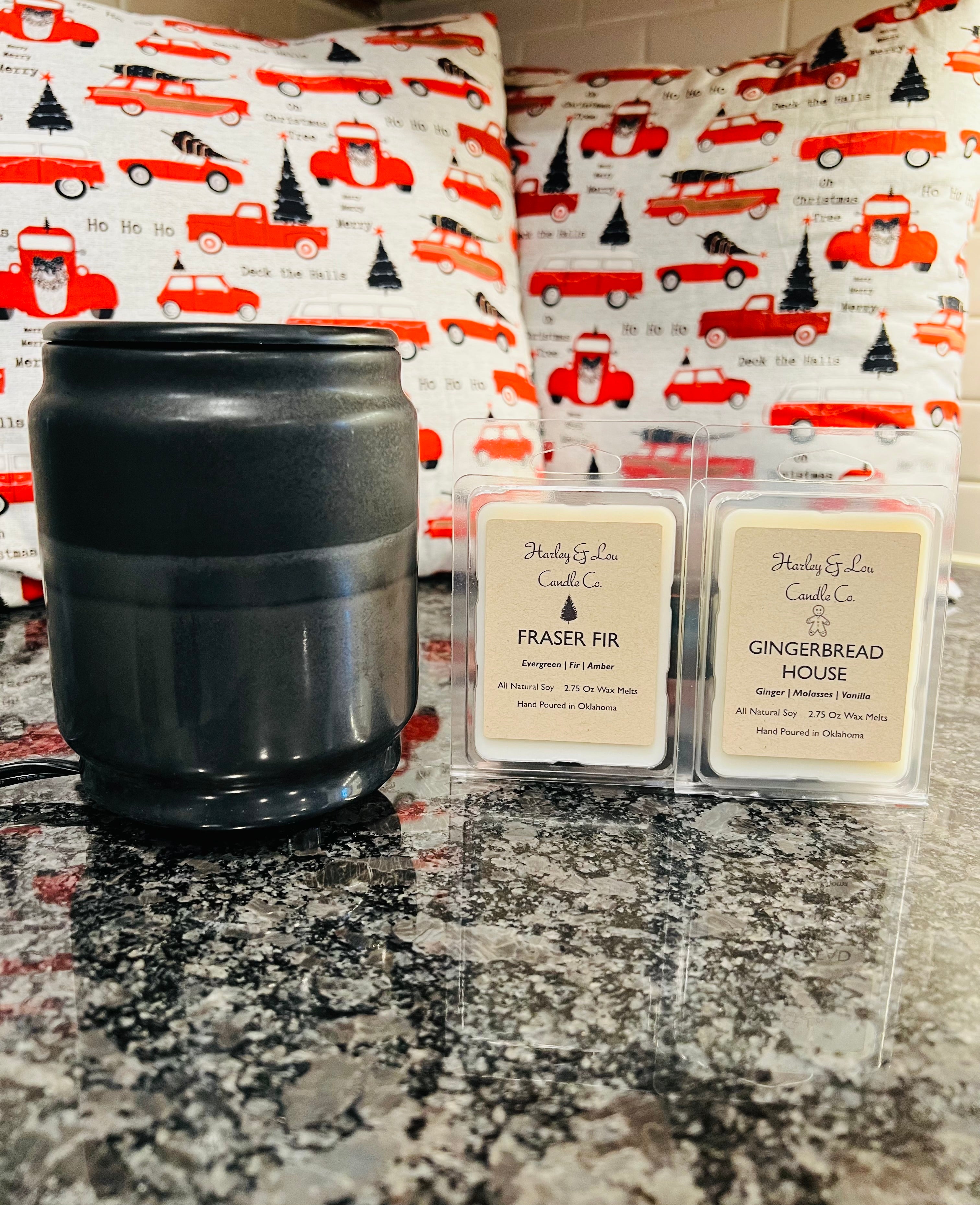Holiday Gift Bundle - Select Warmer + 2 Wax Melts Bundle – Harley & Lou ...